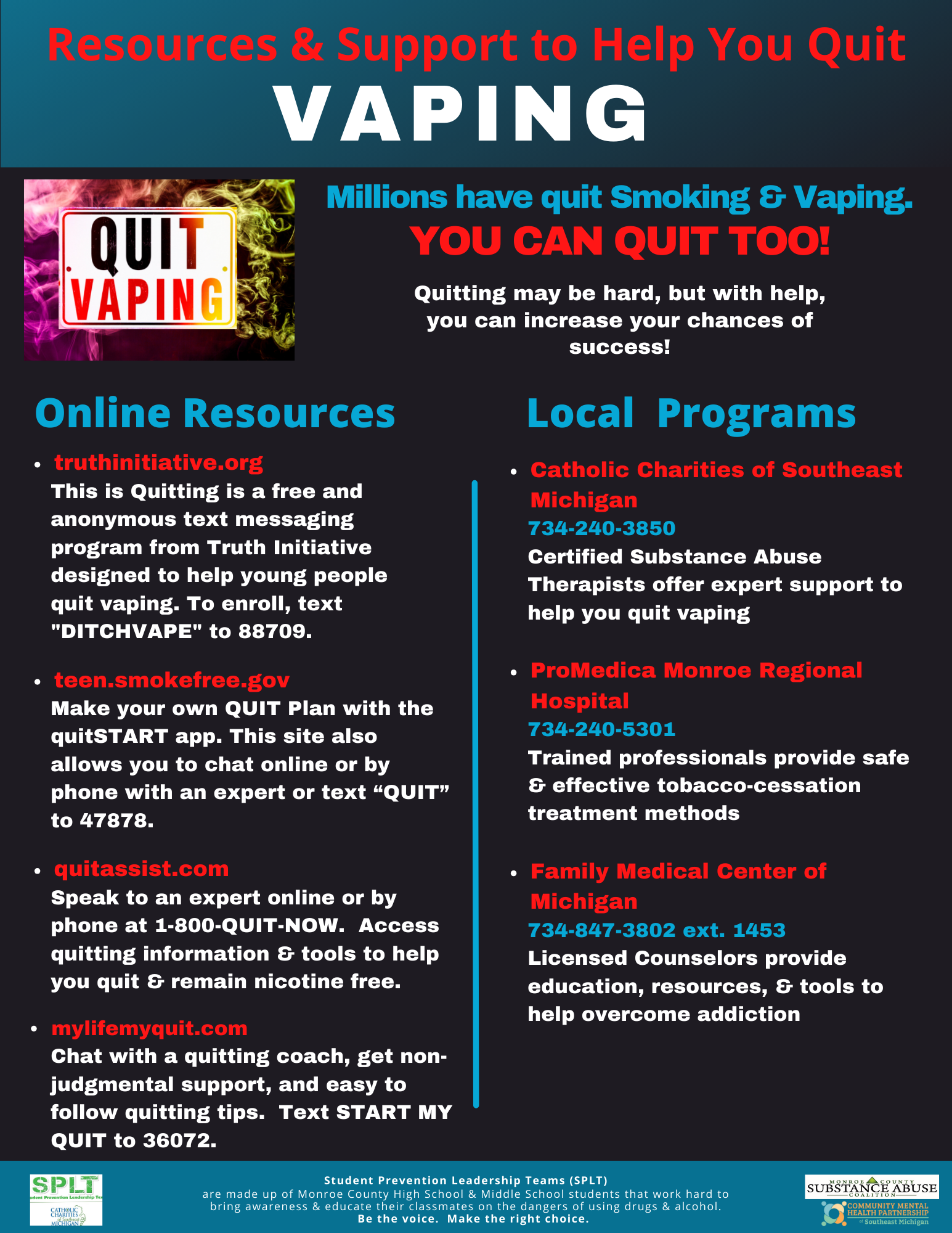 Monroe County Substance Abuse Coalition | United Way of Monroe/Lenawee ...